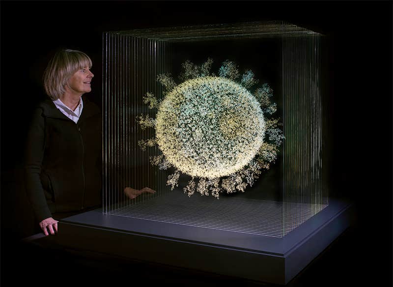 How Artist Angela Palmer Visualized the Coronavirus That Causes COVID-19